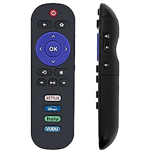Replacement Remote Control Applicable for TCL Roku TV 65S421 43S421 75S431 65S431 55S431 55S421 50S421 55S20 43S431 75S421 32S331 50S431 50S425 75R615 50S527 43S525 43S425 55S425 32S327 55S527 32S325