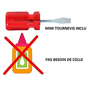 Maisto 1:24 Assembly Line Bugatti Chiron - Red/Black