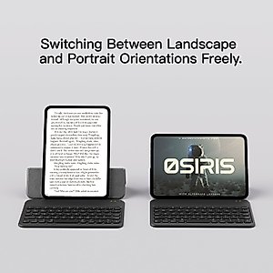 HOU Keyboard Case for iPad Mini 6 (8.3-inch), Ultra Slim Folio Type of Keyboard, Power Display, Magnetic Protective Cover Support iPad Mini 6th Generation 2021