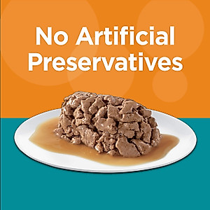 IAMS PERFECT PORTIONS Indoor Adult Grain Free* Wet Cat Food Cuts in Gravy, Chicken Recipe, (24) 2.6 oz. Easy Peel Twin-Pack Trays