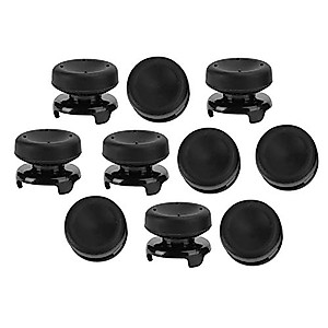 Shipenophy Joystick Cover, Joystick Heighten Case 5Set Replacement Accessory Safe and Reliable for Game Machine Gamepad
