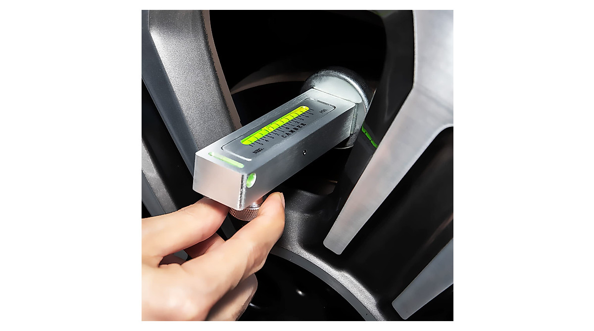Toolwiz Universal Wheel Alignment Gauge for Car Camber & Caster Adjustment