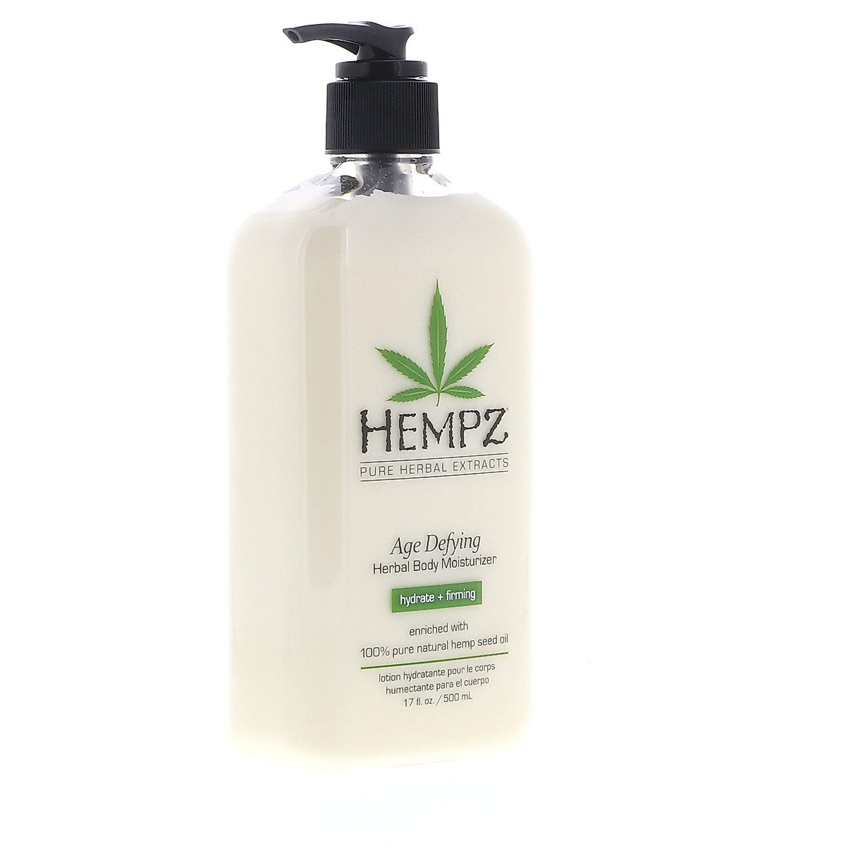 Hempz Age Defying Herbal Body Moisturizer 17 oz 2-Pack