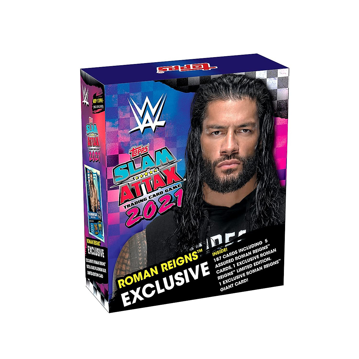 Topps WWE Slam Attax 2021 Edition (Roman Exclusive Tin)
