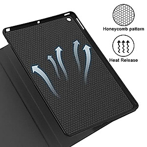 Cool Tablet Case for Samsung Galaxy Tab S6 Lite Case 10.4 Inch,Horror Movie Pattern Halloween Design Cases for Women Men, PU Leather Folio Xmas Back Cover Funda for Samsung Tab S6 Lite 2022/2020, Fire