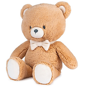 GUND Baby Sustainable Teddy Bear Plush, Stuffed Animal Made from Recycled Materials, Gift for Babies and Newborns, Brown, 13”