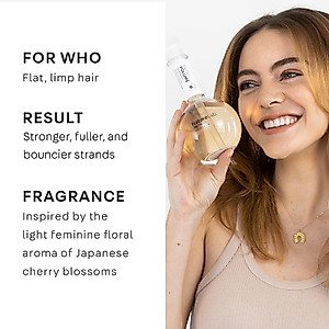 NATURELAB. TOKYO Perfect Volume Shampoo: Hair Volumizer, Build Lift, and Body to Flat, Fine, or Limp Hair I 11.5 FL OZ / 340ml