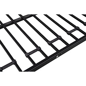 Merax Metal Twin Over Twin Bunk Bed with 2 Side Ladders,Made of Heavy Duty Steel, for Kids Teens Adults(Black)