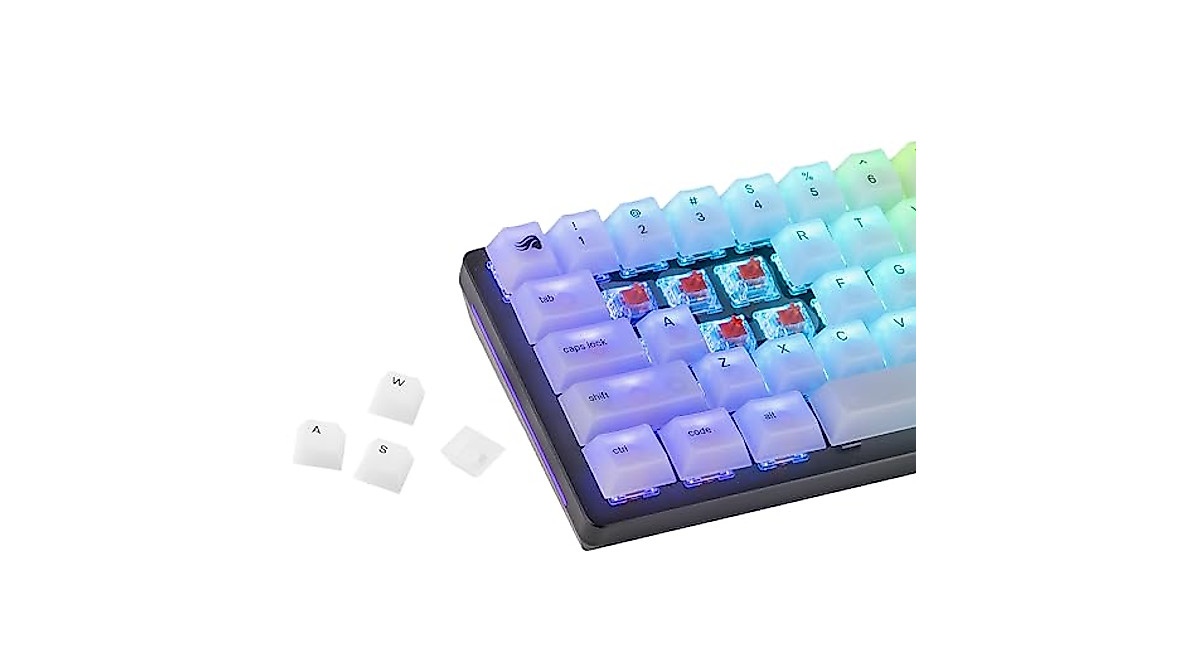 Glorious Polychroma Keycaps for RGB Gaming Keyboards
