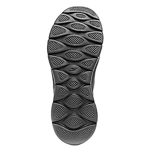 Skechers Women's GO Walk Flex-Ocean Wind Sneaker, Black/Black, 8.5