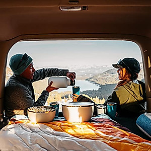 Hydro Flask Insulated Stainless Steel Wide Mouth Water Bottle and Beer Growler, 64-Ounce, Black