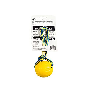 Starmark Swing 'n Fling DuraFoam Ball Dog Toy Medium