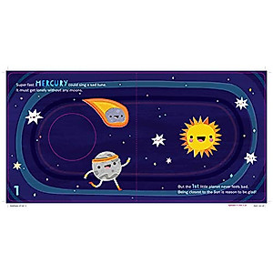 8 Little Planets: A Solar System Book for Kids with Unique Planet Cutouts