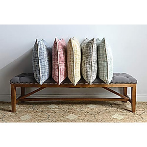 Kosas Home Baxter Accent Pillow, 22x22, Gray