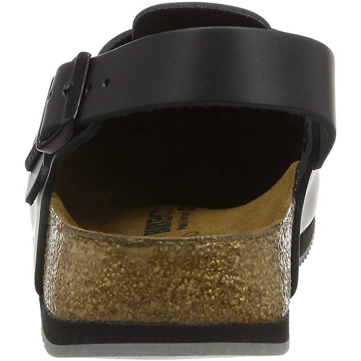 Birkenstock Men's Tokyo Black Leather Clogs 38 Normal