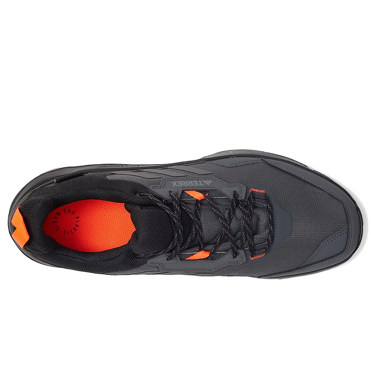 adidas Men's Terrex AX4 GORE-TEX Hiking Sneaker, Grey/Grey/Solar Red, 11