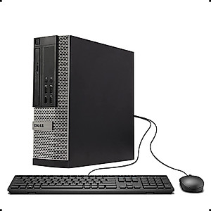 Dell OptiPlex 7020 SFF Desktop Computer, Intel Core i5-4590 3.2Ghz, 16GB DDR3 RAM, 1TB, Wi-Fi, DVDRW, VGA, Display Port,Keyboard, Mouse, Windows 10 Home (Renewed)