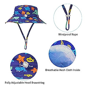 YUNYINIE 16.5" Space Astronaut School Backpack Set and Bucket Hat for Kids, Cute Lightweight Preschool Backpack for Toddlers Boys Girls