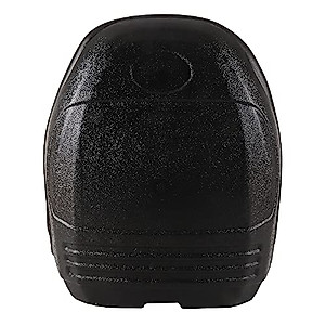 Complete Tractor Seat 3010-0058 Black Medium Back 15" Height, Plastic Pan 18" Wide