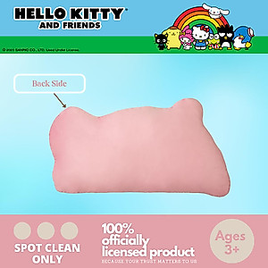 Franco Collectibles Cozy Bedding Super Soft Plush (Officially Licensed Product) Oversized Body Pillow, 25.5 in x 36 in, Hello Kitty & Friends