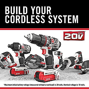 PORTER-CABLE 20V MAX* Random Orbital Sander, Cordless, 5-Inch, Tool Only (PCCW205B)