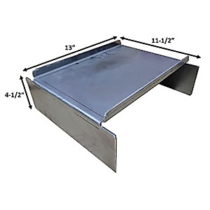 Pellet Grill Heat Diffuser OEM-Extra HEAVY10-ga - fits Traeger, Z Grill, Camp Chef & Others