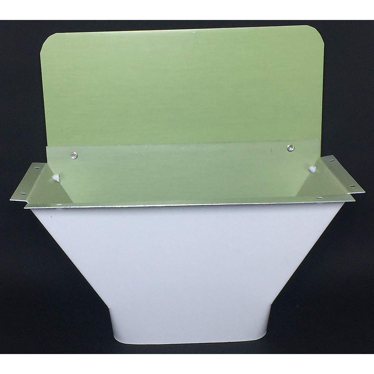 Wide Mouth Gutter to Downspout Funnel for 3x4 Downpipe (6 inch K Style Gutter, 3x4 inch downpipe)