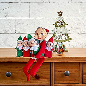Picki Nicki Elf Baby Twins- Two Little Christmas Elves, an Elf Baby Boy and Elf Baby Girl are Perfect Accessories and Props for Elf Fun, Advent Calendars and Stocking Stuffers