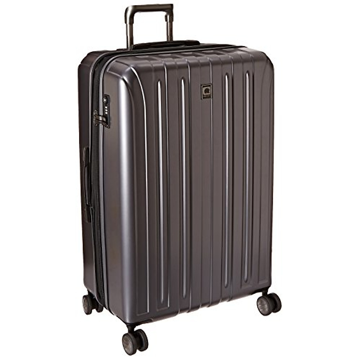 DELSEY Paris Titanium Hardside Expandable Luggage with Spinner Wheels, Graphite, Checked-Large 29 Inch