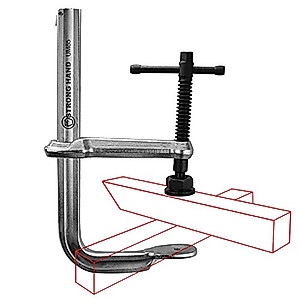 Strong Hand Tools UM125-C3 Regular Duty Bar Clamp, 12-1/2" Capcaity, 2400 LBS Clamping Pressure, 5-1/2" Throat Depth