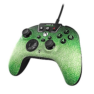 Turtle Beach REACT-R Wired Game Controller – Officially Licensed for Xbox Series X & S, Xbox One, and Windows 10|11 PC’s – Pixel