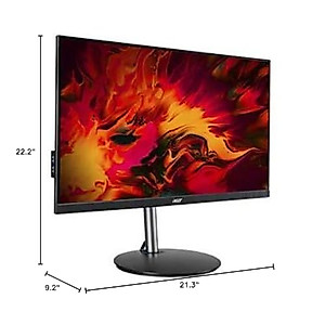 Acer 23.8-inch Nitro XF243Y Pbmiiprx | Full HD Monitor 1920 x 1080 | Up to 144Hz Refresh Rate | IPS (In-plane Switching) | AMD Free-Sync Tear Reduction |UM.QX3AA.P01 (Renewed)