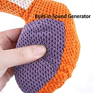 BBEART Pet Toys, Dog Squeaky Toys Puppy Chew Toys Durable Interactive Toys for Small Medium Large Dogs (Duck)