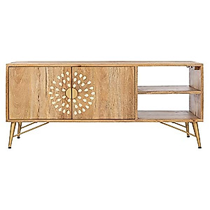 SAFAVIEH Couture Collection Wendy Natural Wood Sideboard