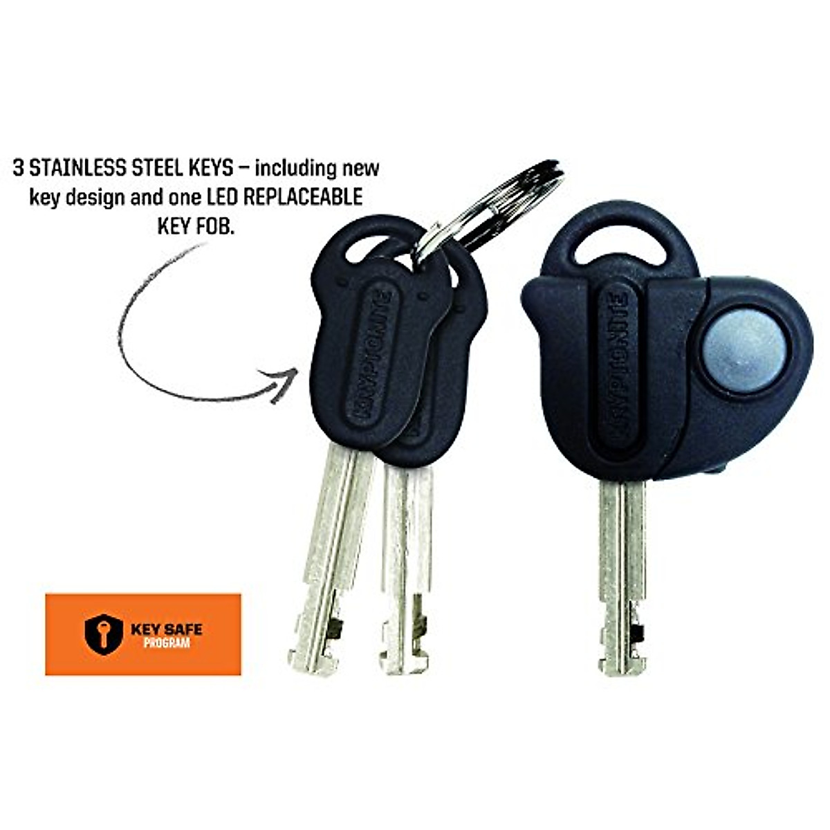 Kryptonite New York Standard Bike U-Lock, Heavy Duty Anti-Theft Bicycle U Lock Sold Secure Gold, 16mm Shackle with Mounting Bracket and Keys, Ultimate Security Lock for Bicycles E-Bikes Scooters