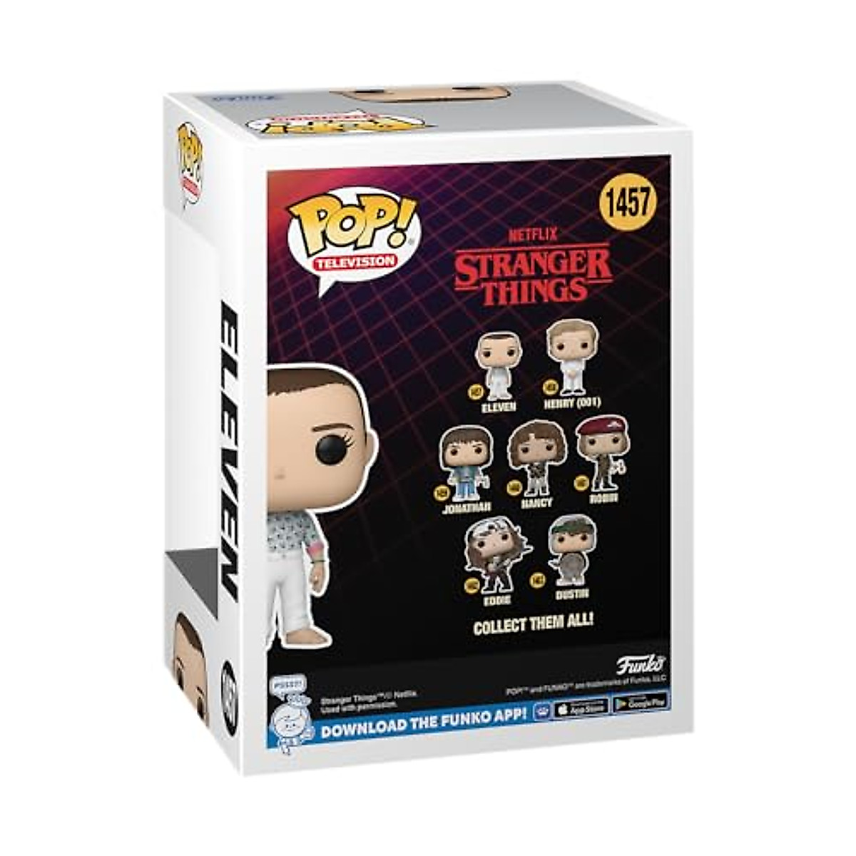 Funko POP! TV: Stranger Things - Finale Eleven - 1/6 Odds for Rare Chase Variant - Collectable Vinyl Figure - Gift Idea - Official Merchandise - for Kids & Adults - TV Fans