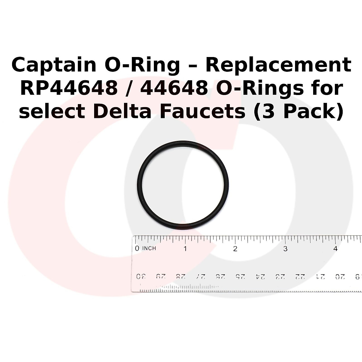 Captain O-Ring – Replacement RP44648 / 44648 O-Rings for Select Delta Faucets (3 Pack)