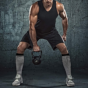 SunFeeling 6 Pairs Compression Socks for Women & Men Circulation - Best Support for Nurses,Running,Athletic,Sports,Small-Medium