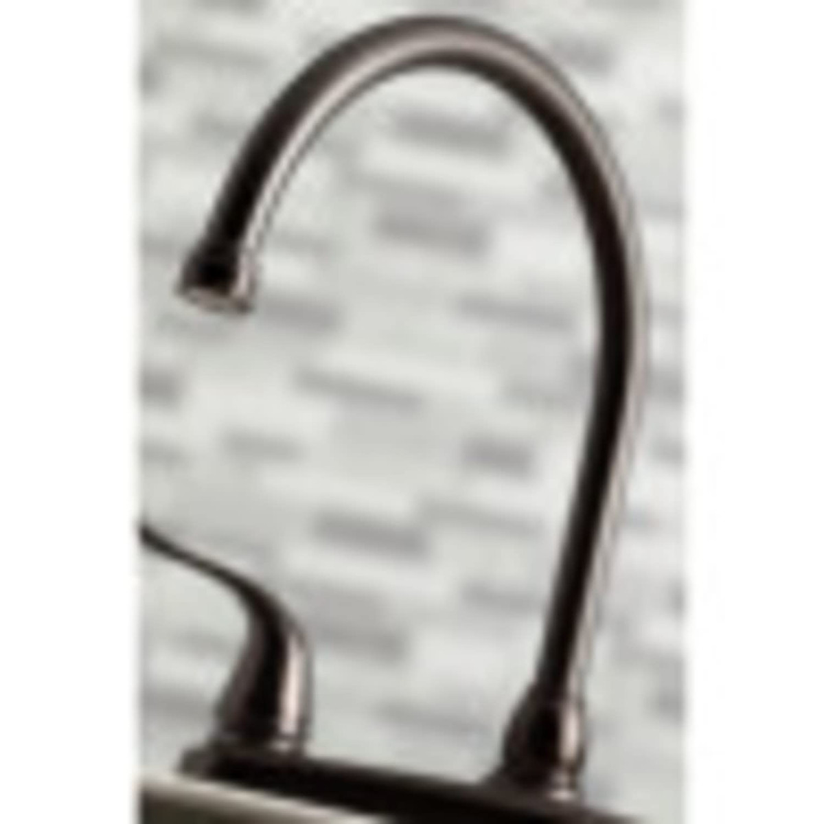 Kingston Brass KB795YL Yosemite 8" Centerset Kitchen Faucet, Oil Rubbed Bronze