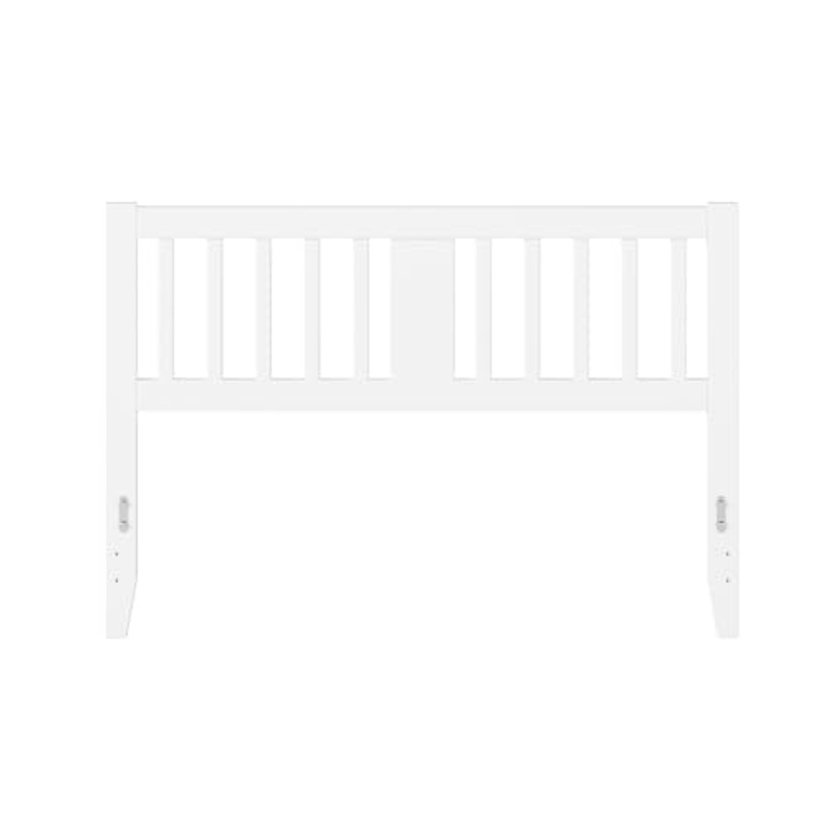 AFI Tahoe Queen Headboard with USB Turbo Charger in White