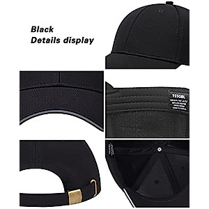 2 Pack Vintage Baseball Cap 2 Black Hats