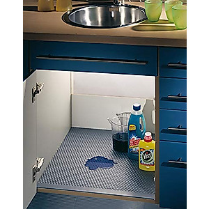 Häfele Hafele Cabinet Protector Mat, Flexible Rubber, Cut-to-Size, Grey, L 45 14 x W 24 58
