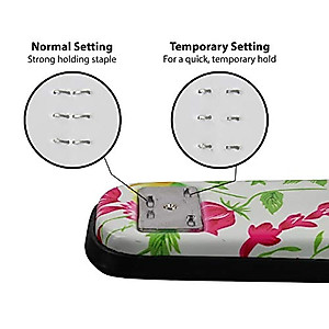 VIBRANZ-LAB Staplers Office Stapler Heavy Duty Stapler Cute Stapler Office Supplies for Desk Stapler Standard Pretty Accessory Commercial Business Decorative Full Desktop Office Hand Stapler Small