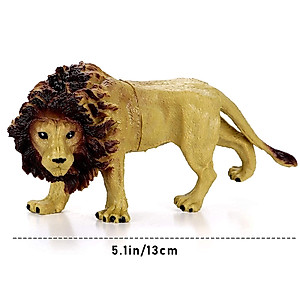 40PCS Large Animals Figures Toys Realistic Farm Animals Wild Zoo Animals Dinosaur Insect Sea Animals Figures Preschool Learning Playset for Toddlers Kids