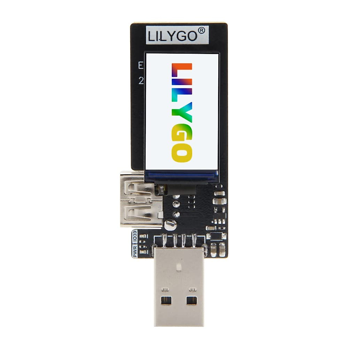 LILYGO T-Dongle ESP32-S2 Wireless WiFi Module OTG Interface 1.14 inch LCD Display Support TF Card TTGO Development Board