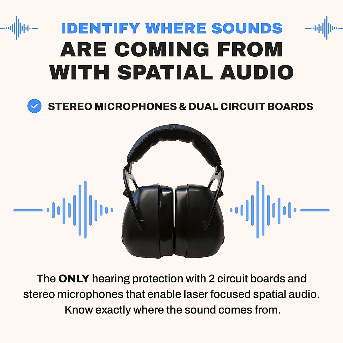 Pro Ears Gold II 30 Over-Ear Electronic Hearing Protection Headphones - Black, 30 NRR, Gel Ear Seals, DLSC Tech, Military Grade - Ideal for Shooting