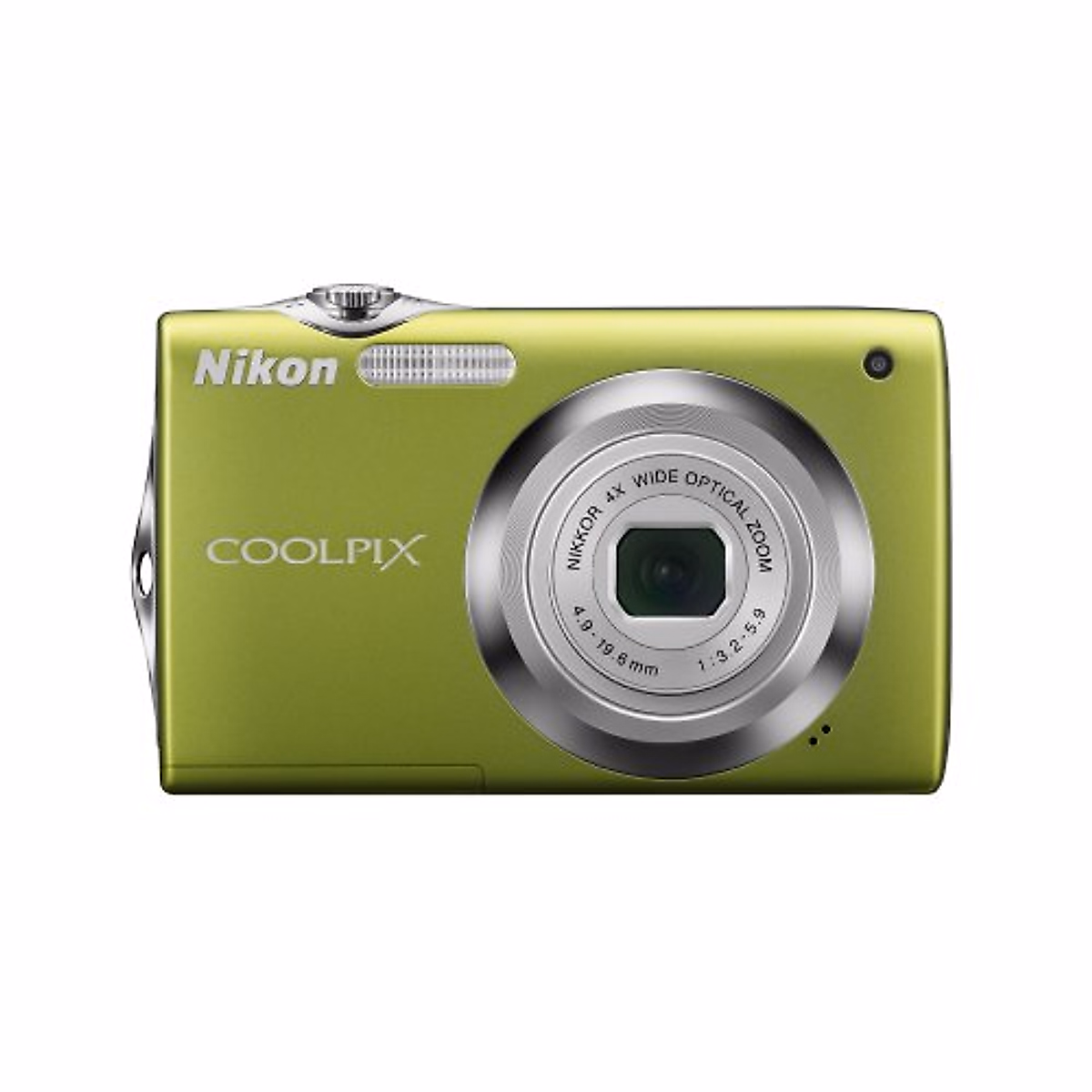 Nikon Coolpix S3000 12.0MP Digital Camera with 4x Optical Vibration Reduction (VR) Zoom and 2.7-Inch LCD (Green)