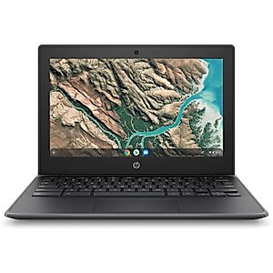 HP Chromebook 11 G8 EE 11.6" HD (1366 x 768), Intel Celeron N4000, Intel UHD Graphics 600, 4GB LPDDR4 RAM, 32GB eMMC Storage, Chrome OS, Chalkboard Gray (Renewed)