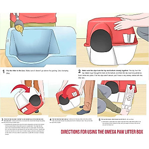 Omega Paw Self-Cleaning Litter Box