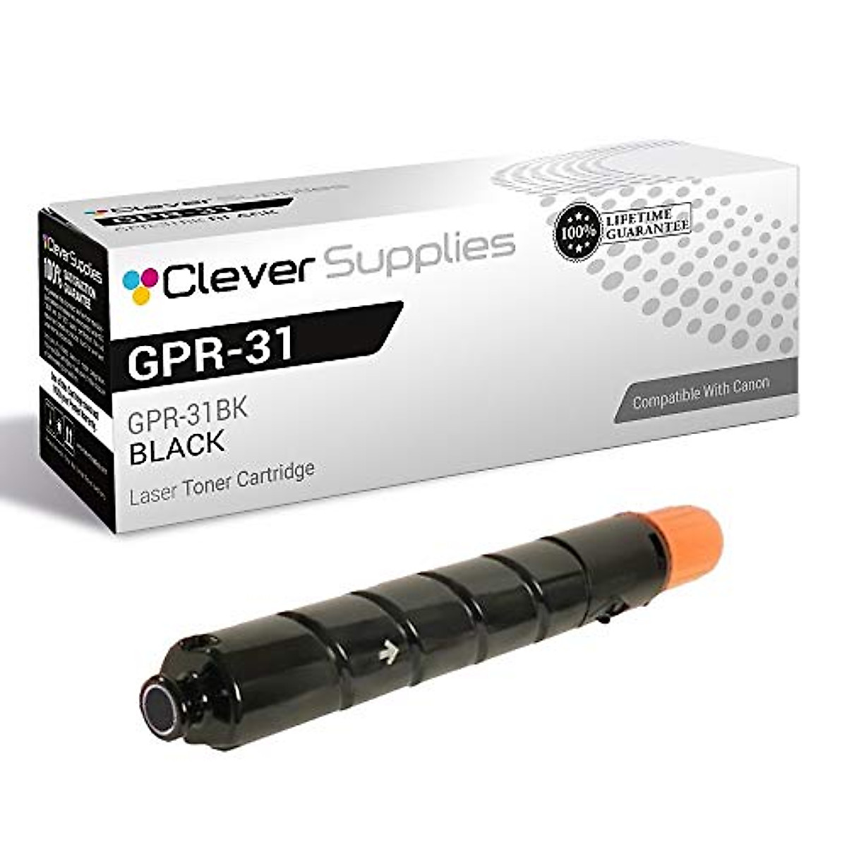 CS Compatible Toner Cartridge Replacement for Canon GPR-31 GPR31 2790B003AA Black Advance C5030 C5035 C5235 C5235A C5240 C5240A C5255 C5030 C5035